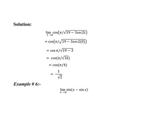 Applied Calculus Continuity And Discontinuity Of Function Pdf