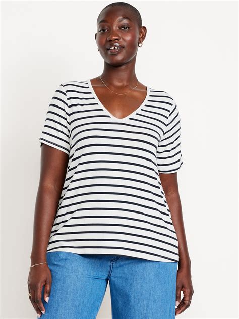 Luxe V Neck T Shirt Old Navy