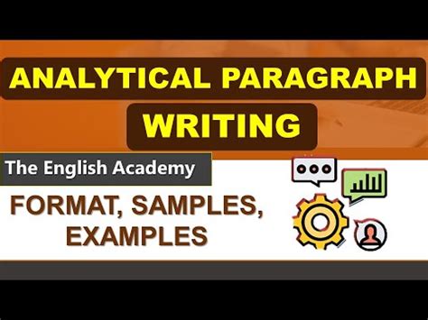 Analytical Paragraph Writing Format Examples Samples