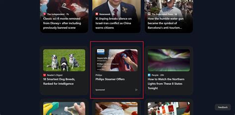 Microsoft Edge Tests Ai Overhauled Msn Feed With Ads But You Can Turn It Off Peer Networks Uk