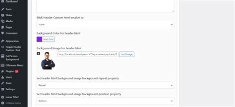 Header Footer Custom Html Wordpress Plugin