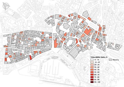 mapping of the vulnerability index values download scientific diagram