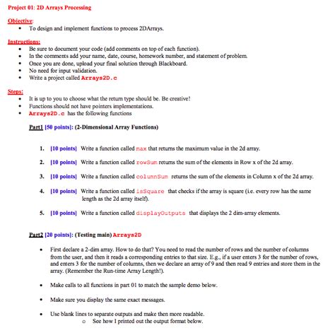 Solved My Sum Of The Row And Column Is Not Working So Please Chegg Com