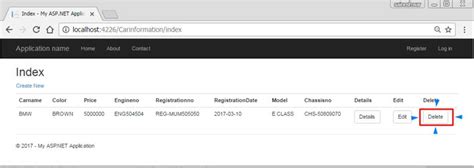 Simple CRUD Operation Using ASP NET MVC And MongoDB