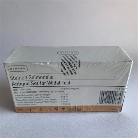 Widal Slide Test Kit At 450 00 Inr In Pune Arjas Healthcare
