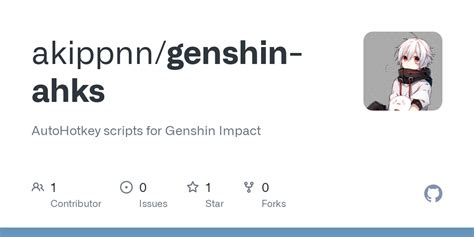 github akippnn genshin ahks autohotkey scripts for genshin impact