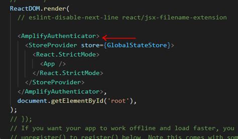 After Sign In With Amplifyauthenticator The Page Goes Black And App