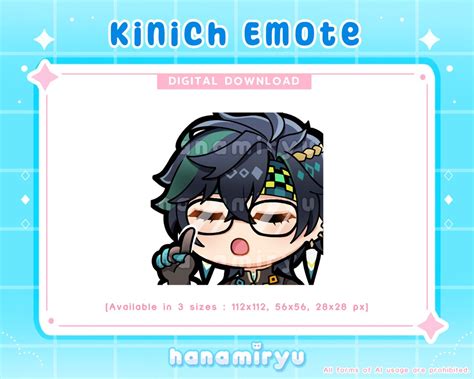 Kinich Nerd Emote Cute Chibi Genshin Impact Teach Uhm Actually