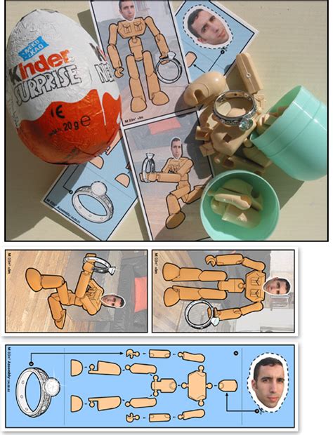 Engagement Ring And Instructions Concealed In Kinder Surprise Egg Walyou