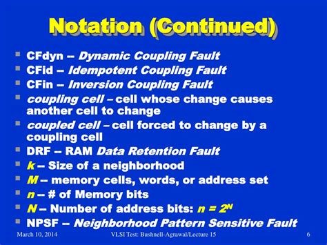 ppt lecture 15 memory test powerpoint presentation free download