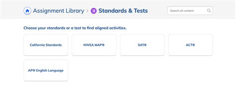 Creating Standards Aligned Assignments In Noredink Noredink Help Center