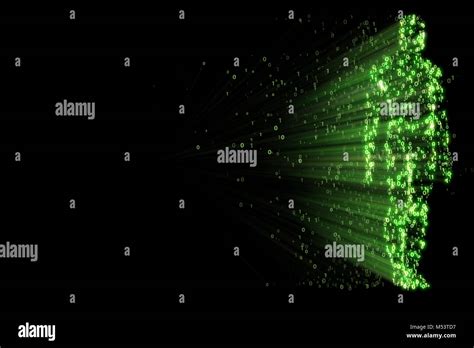 Binary Man Made Of Zeros And Ones In Computing Concept Stock Photo Alamy