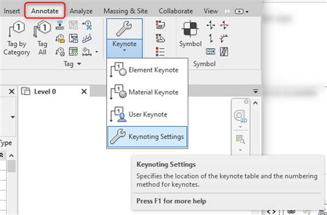 Unable To Load Keynote Data Error When Attempting To Add A Keynote In Revit