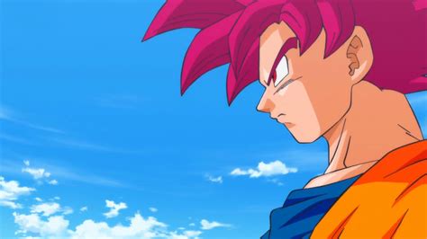 Goku Super Saiyan God Wallpapers 57 Pictures Wallpaperset