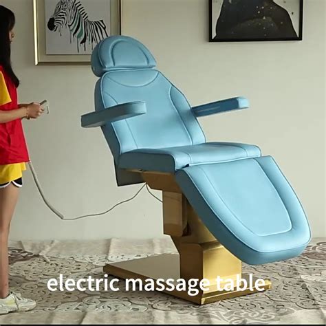 Luxury Massage Table Beauty Salon Furniture Lash Bed Cosmetic Electric