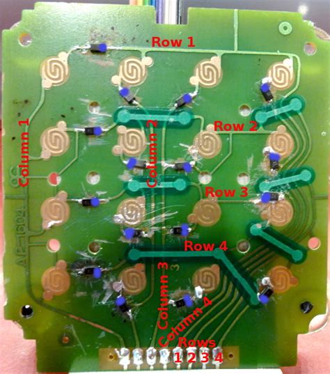 Gammon Forum Electronics Microprocessors Using A Keypad Matrix