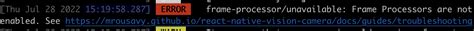 problem when i try call frameprocessor from usescanbarcodes 🐛 · issue