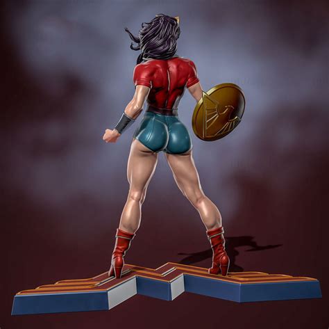 Wonder Woman 3d Model Ready To Print Stl