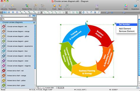 Circular Arrows Diagrams Solution ConceptDraw