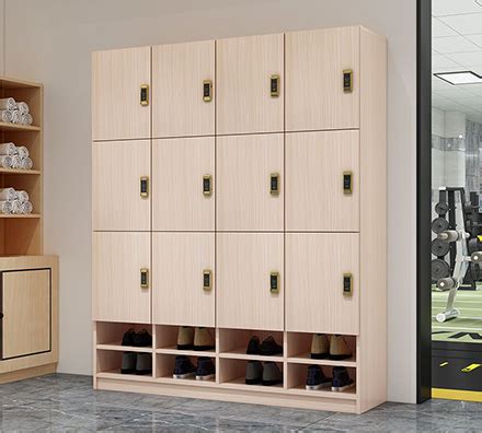 Wood Lockers For Locker Room Wooden Storage Lockers With Doors