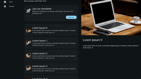 Flutter Starter Kit Shipflutter