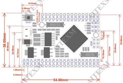 Atmega2560 Microcontroller Features Specifications Pinout 42 Off