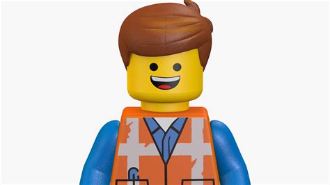 D Lego Figure Movie Emmet Character TurboSquid D Lego Figure Movie Emmet Character TurboSquid