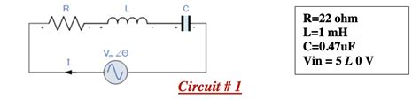 Solved Find The Followings For Each Circuit Inductive Chegg