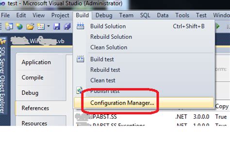 Can T Switch From Release To Debug Configuration In Visual Studio 2010 Stack Overflow