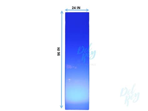 Lighted Column 8 Plexiglass The Party Rentals Resource Company