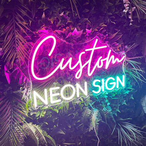 Personalised Neon Led Light Signs Uk
