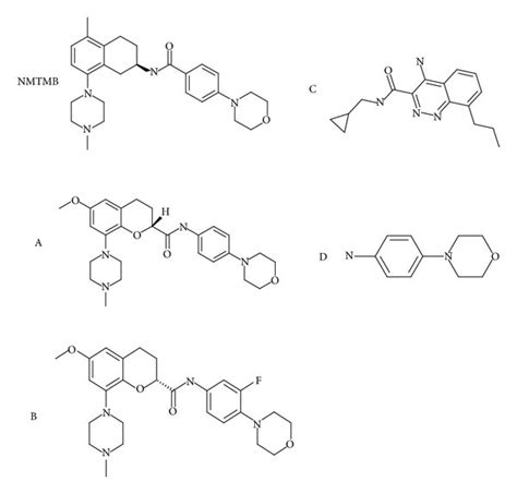 Chemical Structures Of Select Compounds Used In This Study Download