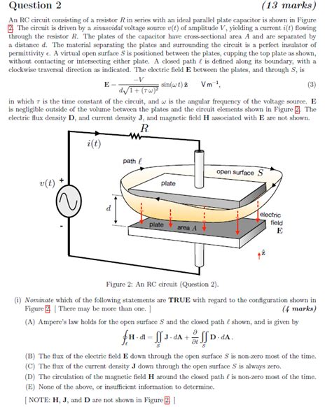 solved an rc circuit consisting of a resistor r in series