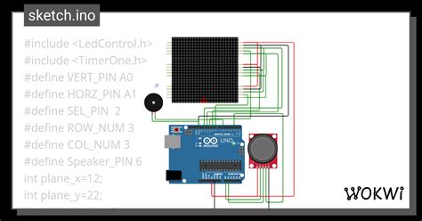 1616ledcontrolgame New0522 Copy Wokwi Esp32 Stm32 Arduino