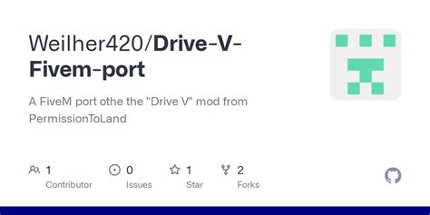drive v fivem port fxmanifest lua at main · weilher420 drive v fivem