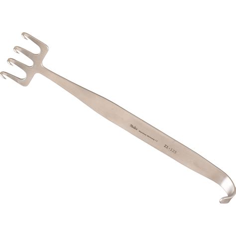 Miltex Freeman Face Lift Retractor 4 Sharp In Line Prongs Length 7 1