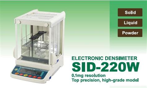 เครื่องหาค่าความหนาแน่น เครื่องหาค่าความถ่วงจำเพาะ Md300s Ennxo