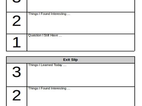 Classroom Exit Ticket Template 8 Exit Ticket Templates Free Psd Ai Vector Eps Format