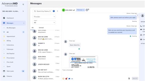 Communications Demo Advancedmd
