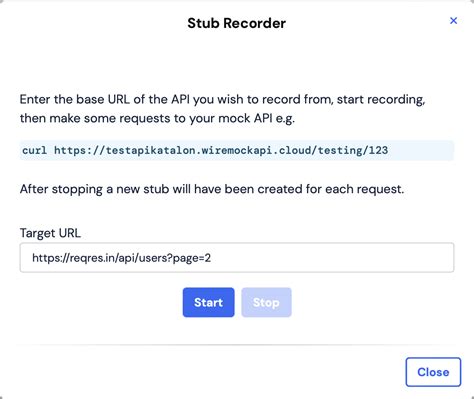 Wiremock Integration Katalon Docs