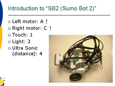 Introduction To LEGO NXT Robotics And Robot Sumo