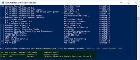 Manage And Configure Active Directory With Powershell On Server 2016