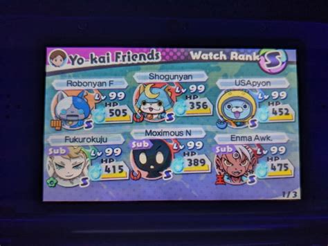 Rate my team and give me advice : r/yokaiwatch