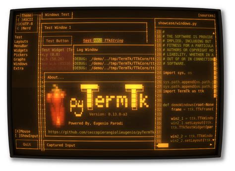 GitHub Ceccopierangiolieugenio PyTermTk Python Terminal Toolkit