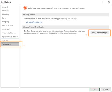 Cara Mengaktifkan Enable Macro Security Settings Pada Excel Belajar Excel