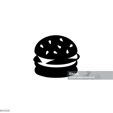 햄버거 벡터 아이콘입니다 고립 된 패스트 푸드 버거 플랫 이모티콘 이모티콘 기호 벡터 0명에 대한 스톡 벡터 아트 및 기타 이미지 Istock