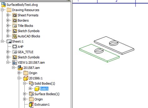 Solved How To Hide Surface Bodies In A Drawing Using The Api Autodesk Community