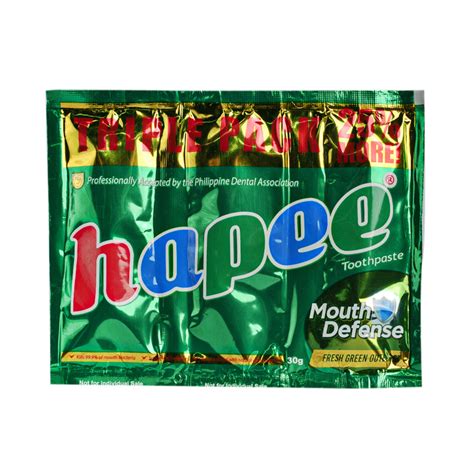 Hapee Toothpaste Fresh Green Outburst Tween 30g