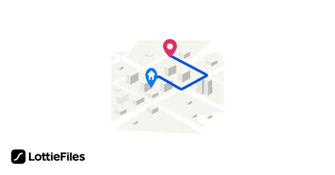 Free Map Routing Animation By Oscar Luna Lottiefiles