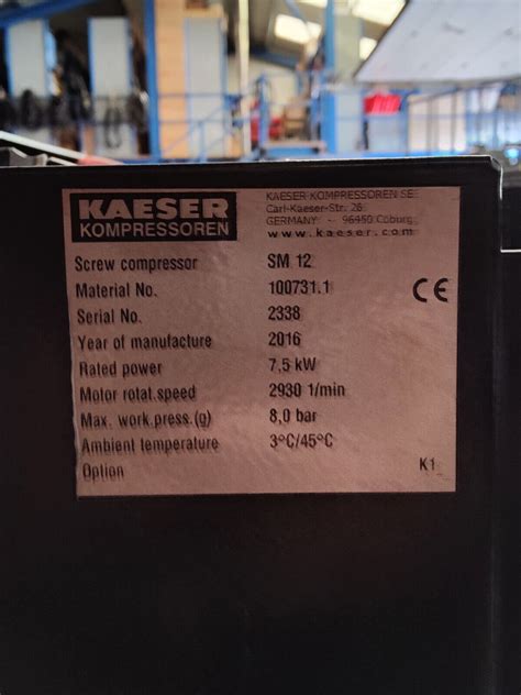 Kaeser HPC SM Rotary Screw Air Compressor KW HP Bar CFM Pneumatic Engineering Ltd